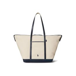 Polo Ralph Lauren Shopper Damen Gr&ouml;&szlig;e One Size ecru / dunkelblau
