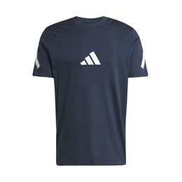 adidas Sportswear Funktionsshirt 'Z.N.E.' Herren Gr&ouml;&szlig;e S marine / wei&szlig;