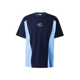 Nike Sportswear T-Shirt 'AIR' Herren Größe S hellblau / dunkelblau / weiß