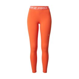 Nike Workout Pants 'Pro' female Orange size S