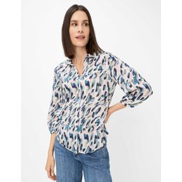 Brax Damen Bluse Style VELIA taupe, mehrfarbig, Gr. 36