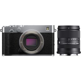 Fujifilm X-E5 Silber + Sigma 18-50mm f2,8 DC DN (C)