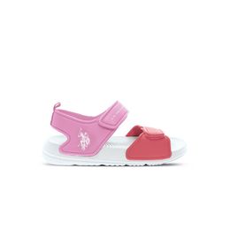 U.S. Polo Assn. Sandalen in Pink - 64% | Gr&ouml;&szlig;e 28 | Kindersandalen