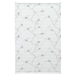 Gardinia EasyFix Plissee 'Rispe' grau 50 x 130 cm