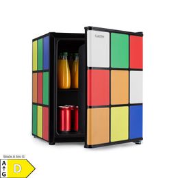 Klarstein Solve K&uuml;hlschrank Mini-Bar 48L Zauberw&uuml;rfel-Design
