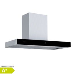 Klarstein SmartEdge Dunstabzugshaube WiFi leise leistungsstark LED 550 m&sup3;/h EEK A+ Edelstahl