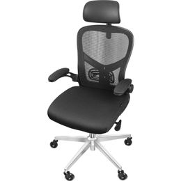 CLOUVOU SmartSeat B&uuml;rostuhl Ergonomisch &ndash; Schwarz