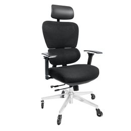 CLOUVOU ProSeat B&uuml;rostuhl Ergonomisch &ndash; Schwarz