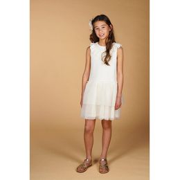 Le Chic Kleid "Swan" in Creme - 65% | Gr&ouml;&szlig;e 164 | Kinderkleider