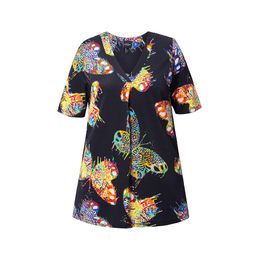 Ulla Popken Shirt female Black size 58-60