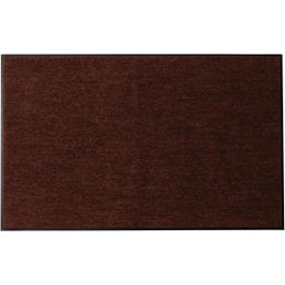 Salonloewe Fu&szlig;matte, schokobraun, Gr&ouml;&szlig;e 60x85 cm - rechteckig