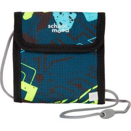Brustbeutel School-Mood, Kinder, bunt (elias), Polyester, Kleinlederwaren