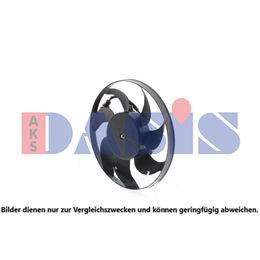 AKS DASIS Lüfter, Motorkühlung 12V für VAG 1K0959455R 1K0959455DG 1K0959455CT 048103N