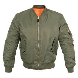 MFH US MA1 Pilotenjacke oliv, Gr&ouml;&szlig;e S