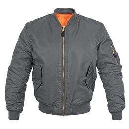 MFH US MA1 Pilotenjacke urban grey, Größe XS
