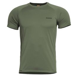 Bodyshock MK2 Quick Dry T-Shirt oliv, Gr&ouml;&szlig;e XS