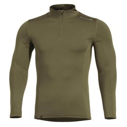 Pindos 1/2 Zip Shirt oliv, Gr&ouml;&szlig;e S