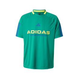 adidas Sportswear Funktionsshirt 'Tiro' Herren Gr&ouml;&szlig;e S blau / gelb / gr&uuml;n