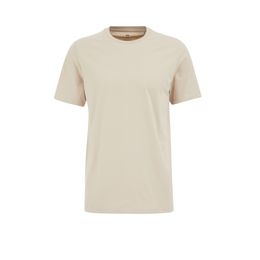 WE Fashion T-Shirt Herren Gr&ouml;&szlig;e M hellbeige