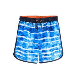 next Badeshorts Jungen Gr&ouml;&szlig;e 116 blau / navy / hellblau / wei&szlig;