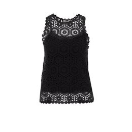 WE Fashion Stricktop Damen Gr&ouml;&szlig;e XS schwarz