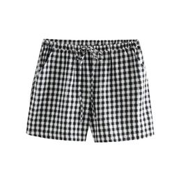 next Shorts Damen Gr&ouml;&szlig;e 50 grau / schwarz / wei&szlig;