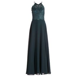 Vera Mont Kleid Damen Gr&ouml;&szlig;e 38 dunkelgr&uuml;n Winterkleid