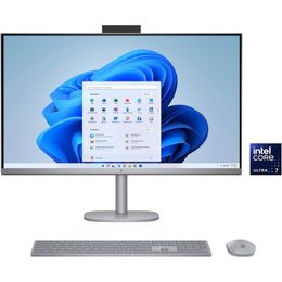 HP All-in-One PC »OmniStudio X 32-c1077ng« silber 4 x USB-A, 2 x USB-C