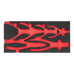 Vigor Weichschaumeinlage, leer, V4999N-L, L x B x H: 393x 188x 35 mm)