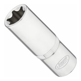 Vigor T Steckschl&uuml;sseleinsatz, lang, V7014-24, 1/2 Zoll (12,5 mm) Vierkant, E Profil, SW E24)