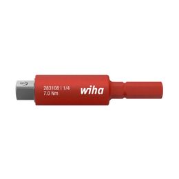 wiha Adapter slimVario electric für 1/4 Zoll Steckschlüssel 6 mm (43139)