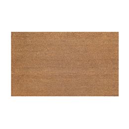 Wecon Home Fu&szlig;matte &raquo;Coco Mat&laquo; rechteckig 18 mm H&ouml;he rutschfest, robust, innen, Au&szlig;enbereiche &uuml;berdacht, schwer natur Obermaterial: 100% Kokos B :...