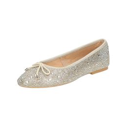 Steve Madden Ballerina »Ballerinas Textil« Champagne 38 38 Verschluss: Schlupfschuh