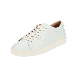 Clarks Sneaker »Sneaker Leder« Weiß 42,5 42,5 Absatzhöhe: 4 cm