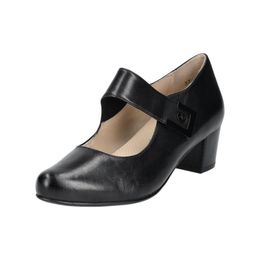 Caprice Pumps »Pumps Leder« Schwarz 41 41 Verschluss: Klettverschluss