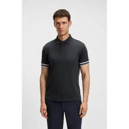 BOSS Green Poloshirt »Polo Zone« mit Piqué-Streifen und einem Logo am Ärmel Dark Blue402 S S Poloshirt von BOSS Green Menswear