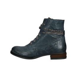 Josef Seibel Schnürstiefelette »Stiefelette Leder« Blau 38 38 Verschluss: Schnürung