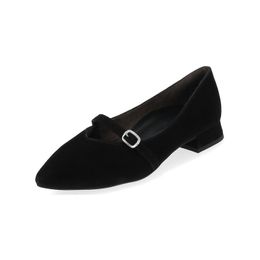 Paul Green Ballerina »Ballerinas Veloursleder« Schwarz 38,5 38,5 Verschluss: Schlupfschuh