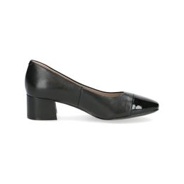 Caprice Pumps »Pumps Leder/Textil« Schwarz 39 39 Absatzhöhe: 45 cm