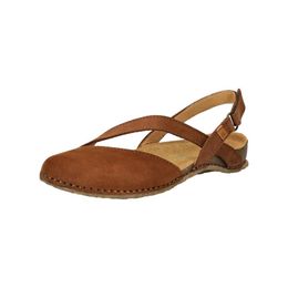 El Naturalista Riemchensandale »Sandalen Leder« Braun 41 41 Verschluss: Klettverschluss