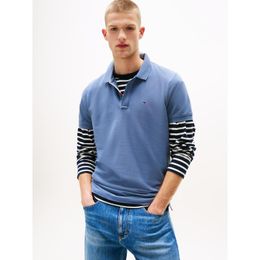 Tommy Jeans Poloshirt »TJM SLIM PLACKET POLO EXT« blue moment S S Poloshirt von Tommy Jeans