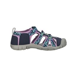 Keen Sandale »Wanderschuhe Lederimitat/Textil« Violett 29 29 Verschluss: Klettverschluss