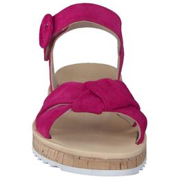 Paul Green Riemchensandale »Sandalen Leder« Fuchsia 40,5 40,5 Verschluss: Schließe