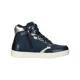 Geox Sneaker »Sneaker Lederimitat/Textil« Navy 25 25 Verschluss: Schnürung