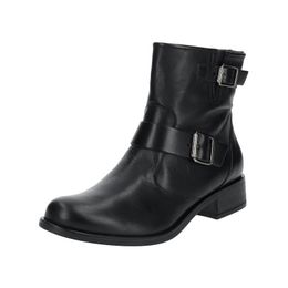 Paul Green Bikerboots »Stiefelette Glattleder« Schwarz 42,5 42,5 Verschluss: Reißverschluss
