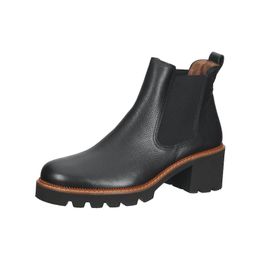 Paul Green Stiefelette »Stiefelette Leder/Textil« Schwarz 36 36 Verschluss: Schlupfschuh
