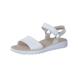 Paul Green Riemchensandale »Sandalen Glattleder« Weiß 36 36 Verschluss: Klettverschluss