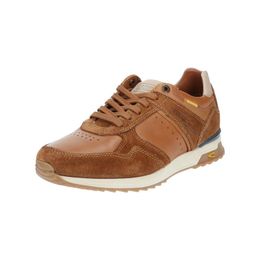 Camel Active Sneaker »Sneaker Nappaleder« Tan 45 45 Verschluss: Schnürung