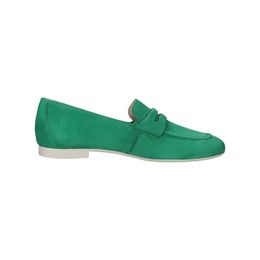 Paul Green Slipper »Slipper Nubukleder« Grün 43 43 Verschluss: Schlupfschuh