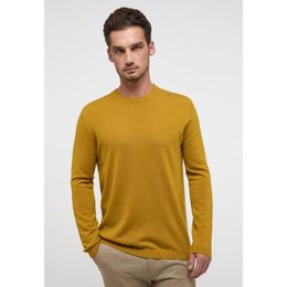 Eterna Strickpullover &raquo;REGULAR FIT&laquo; curry XL XL Rundhals